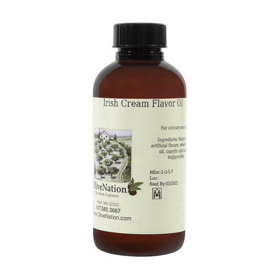 Irish Cream Super Flavor, Oil Soluble Non-Alcoholic Flavoring for Candy ...