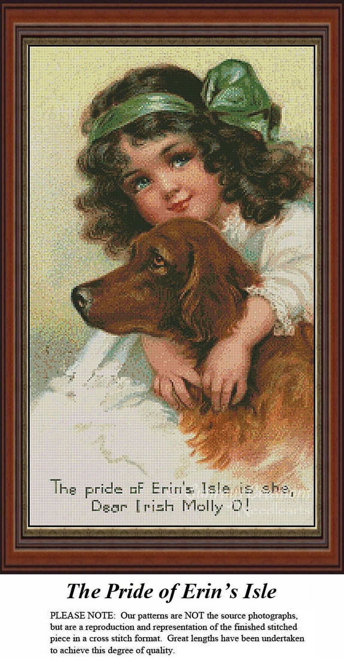 Irish Cross Stitch Pattern | The Pride of Erin's Isle (Pattern Only ...