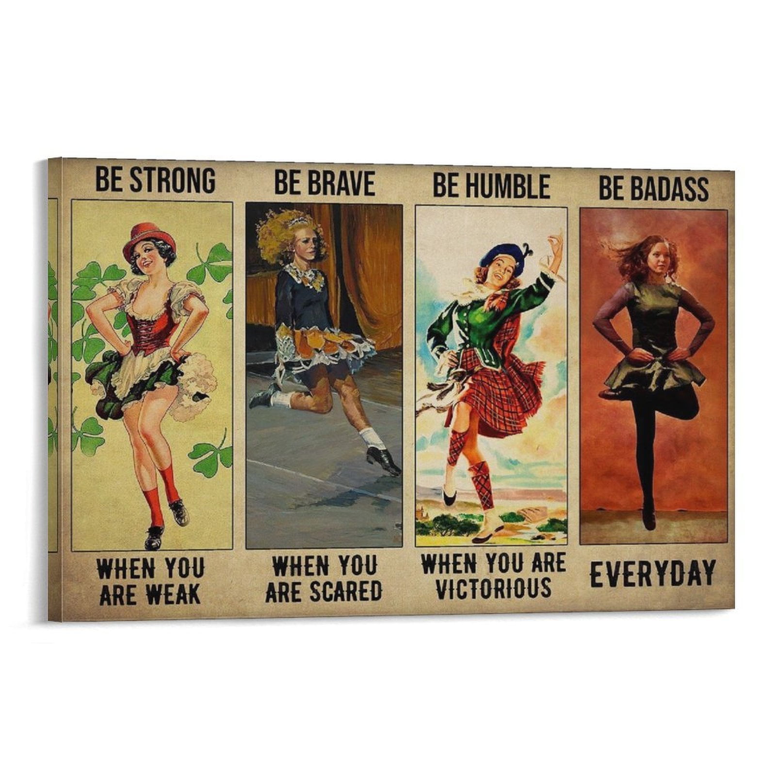 Irish Gift Idea Shenanigans Irish Scottish Dancing Girls Posters Art ...