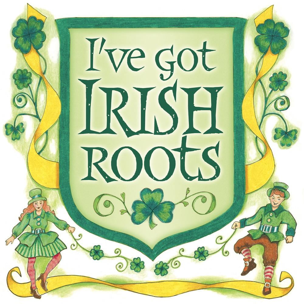 Irish Gift Ideas Irish Roots Magnet Tile - Walmart.com