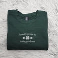 Irish Goodbye Embroidered Sweatshirt, Irish Goodbye Sweatshirt, St ...