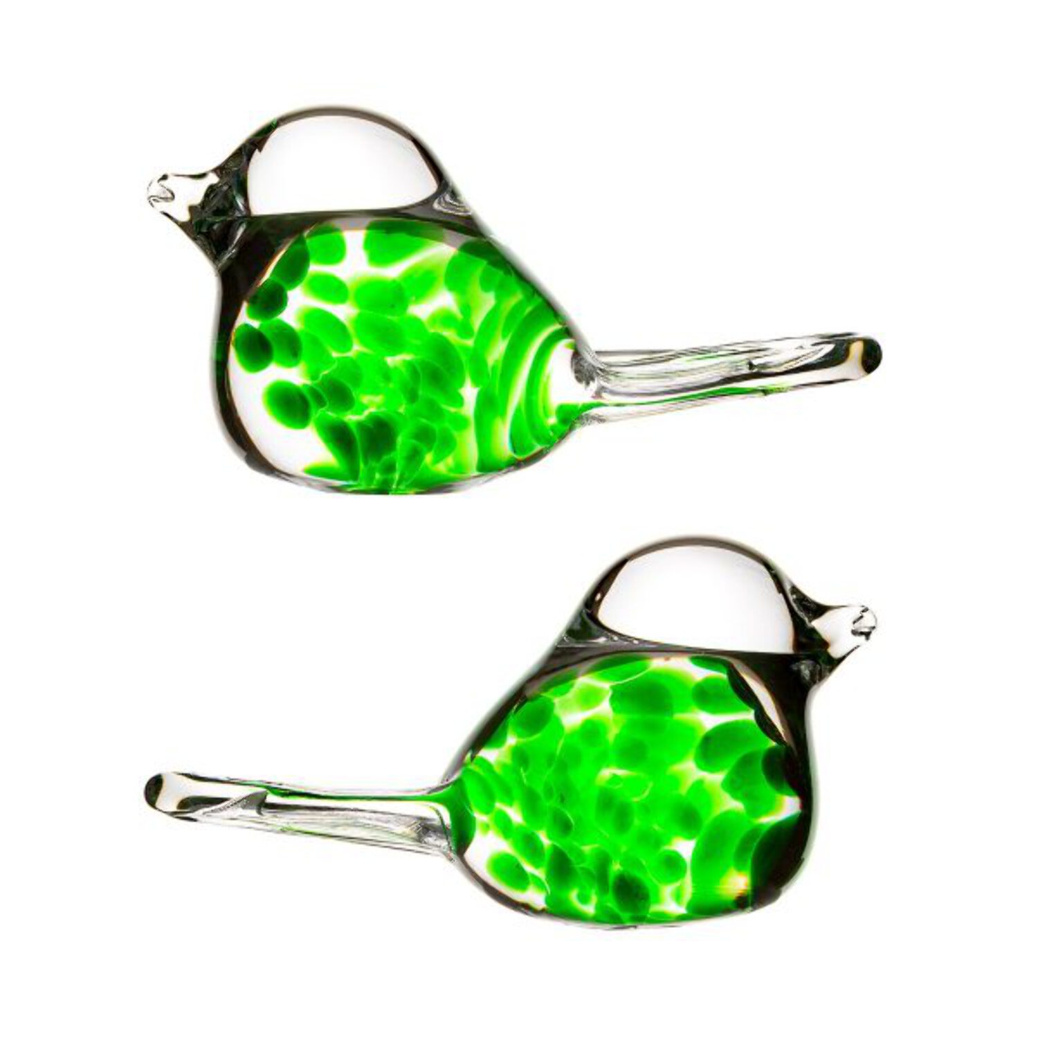 Irish Handmade Glass Company Irish Shamrock Love Birds - Walmart.com