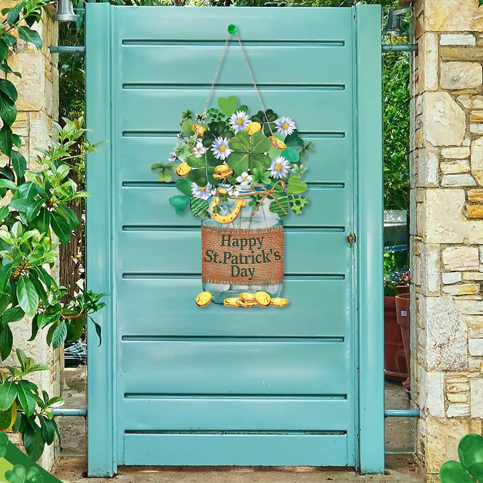 Irish Holiday Decoration Door Sign Hanging Decoration Irish Festival ...