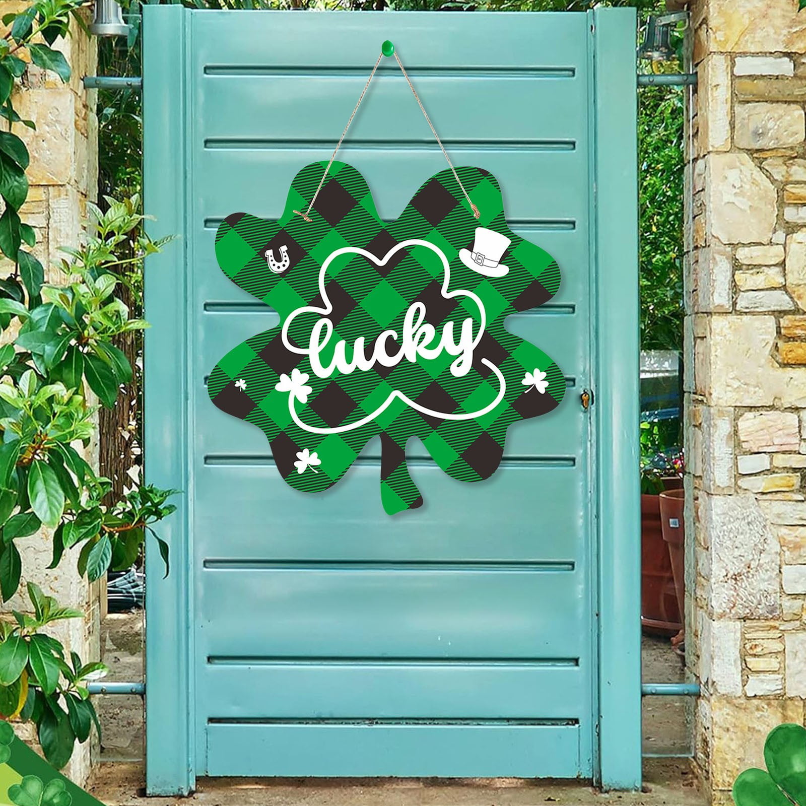 Irish Holiday Decoration Door Sign Hanging Decoration Irish Festival ...