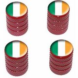Irish Ireland Flag Tire Rim Wheel Aluminum Valve Stem Caps, Multiple ...