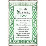 Irish Metal Sign with Blessing Saying Celtic Design 12” x 8” - Walmart.com