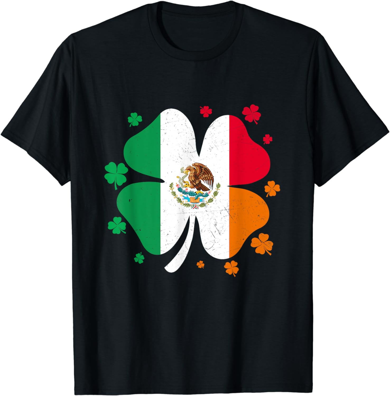 Irish Mexican Flag Mexico Ireland St Patricks Day T-Shirt - Walmart.com