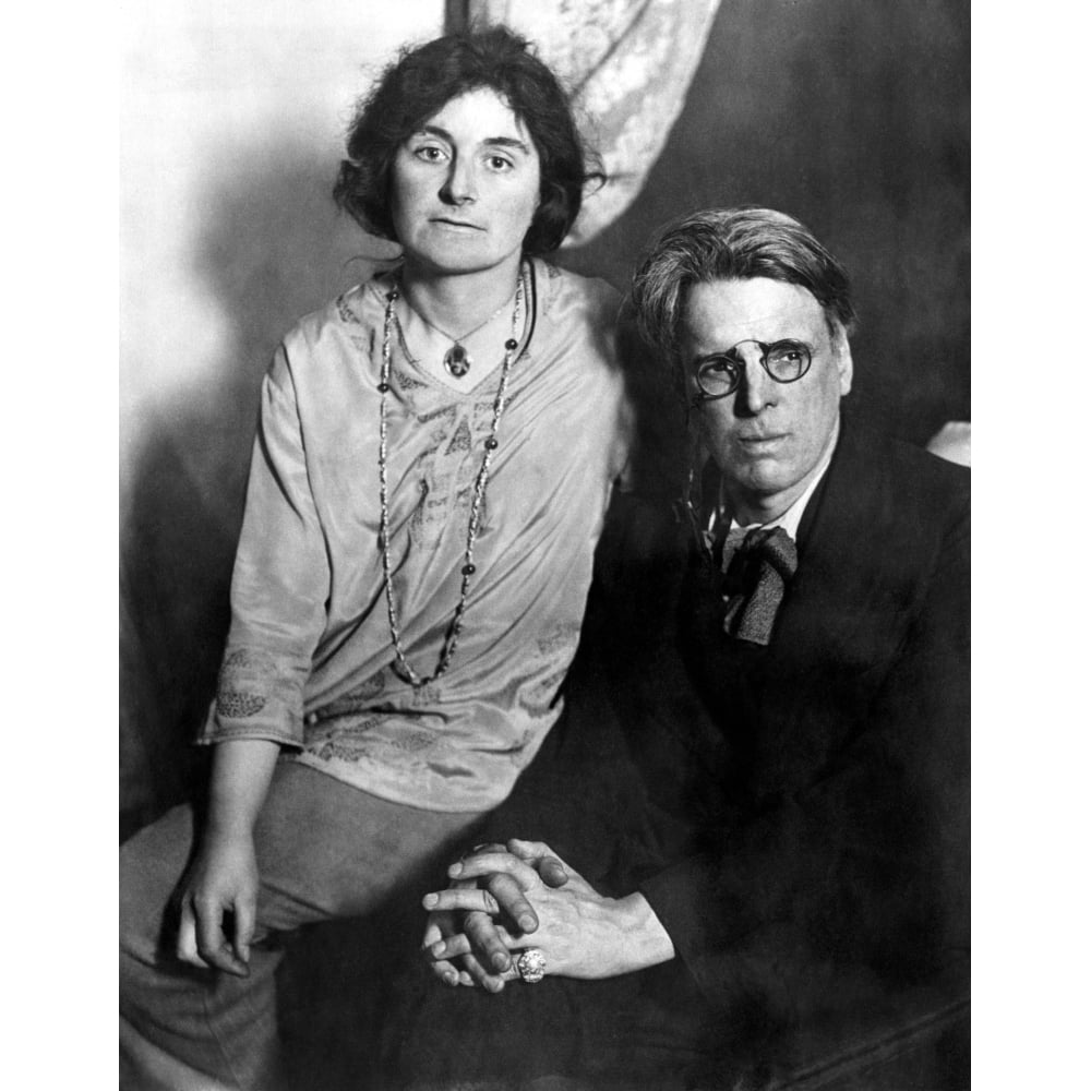 Irish Poet William Butler Yeats History Poster Print - Walmart.com