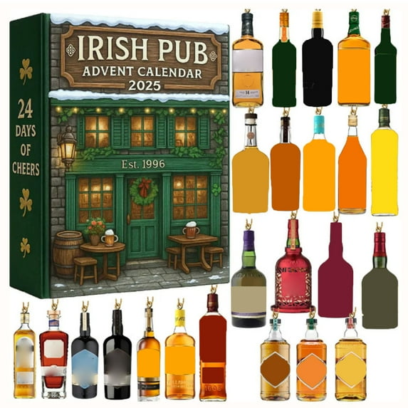 Irish Pub Advent Calendar 2025 – 24 Days of Whiskey-Inspired Mini ...