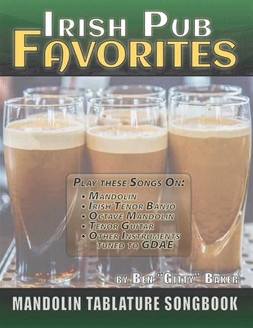 Pre-Owned Irish Pub Favorites Mandolin Tablature Songbook: 50 of the ...
