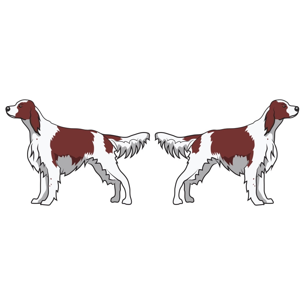 Irish Red And White Setter Decal | Indoor/Outdoor | Dog Lover Super ...