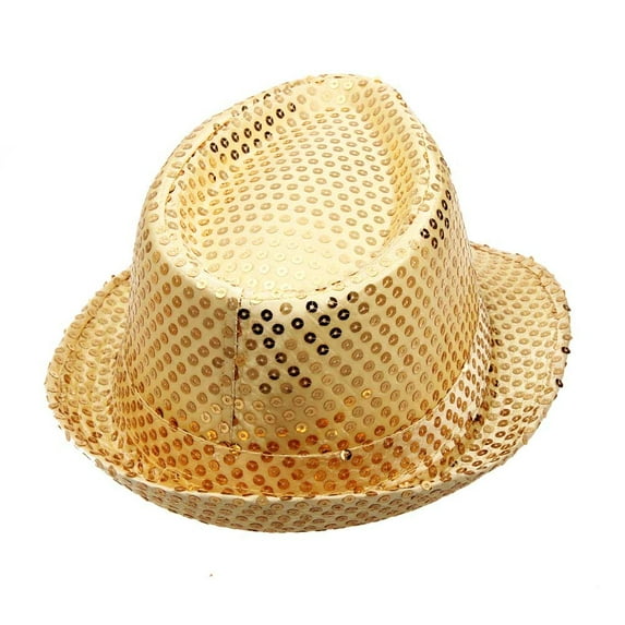 Irish Sequins Cowboy Hat for Men Display Stage Fedora Winter Fashion ...