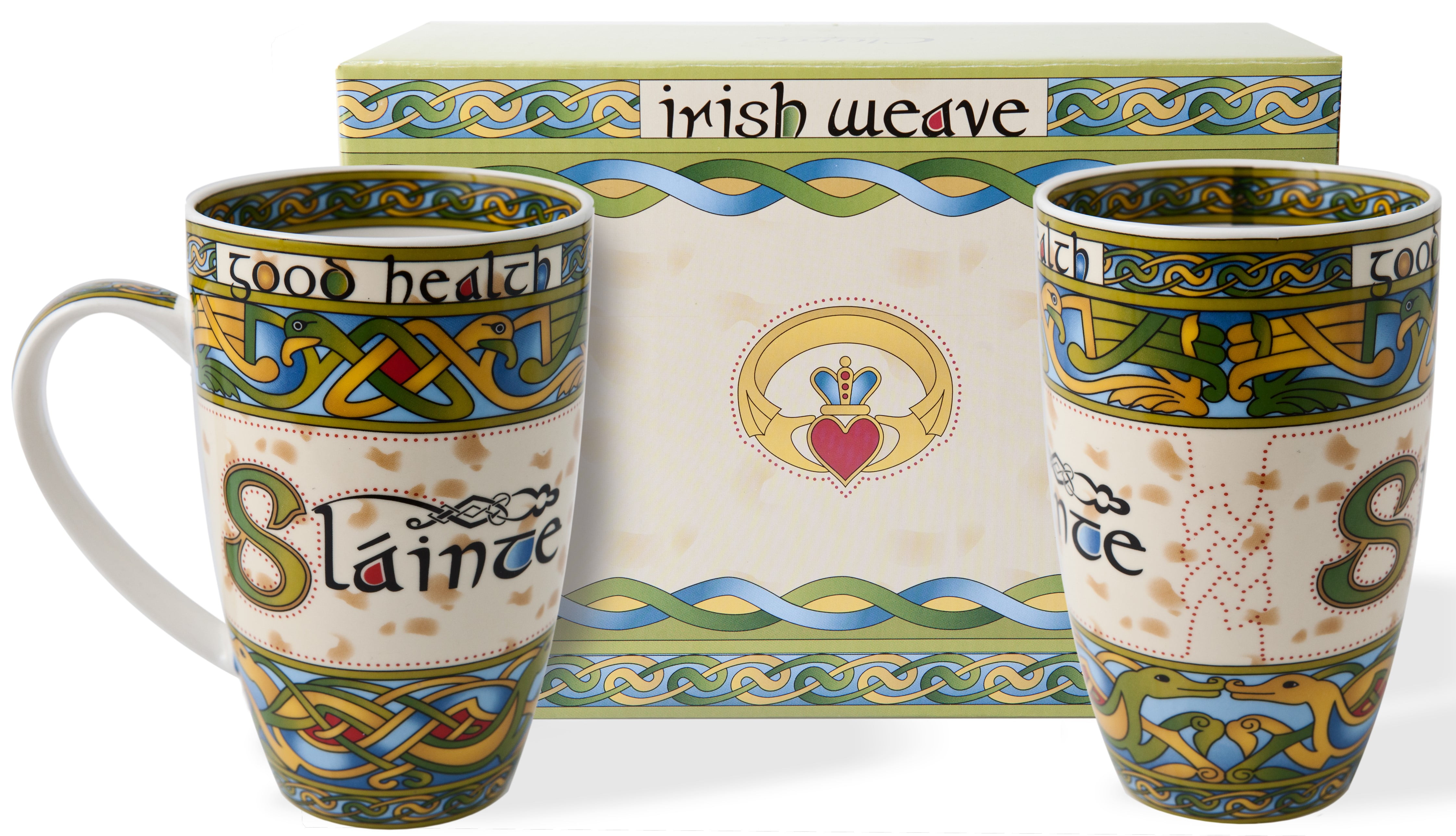 Irish Slainte Cup Set of Two Gift Boxed - Walmart.com