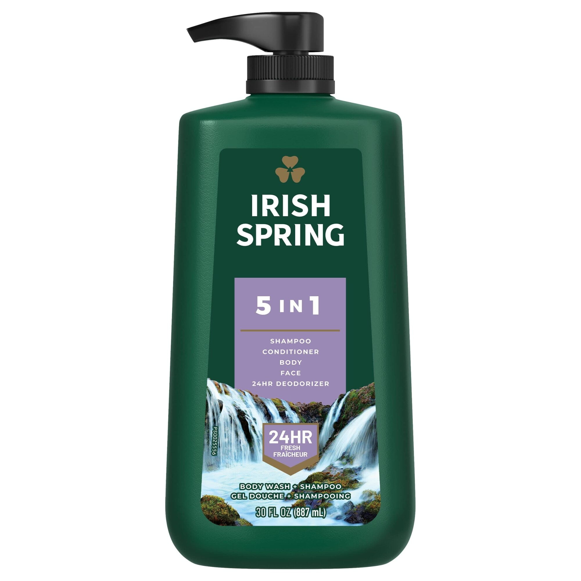 Irish Spring 5-in-1 Body Wash, 30 Oz Pump (Pack of 24) - Walmart.com