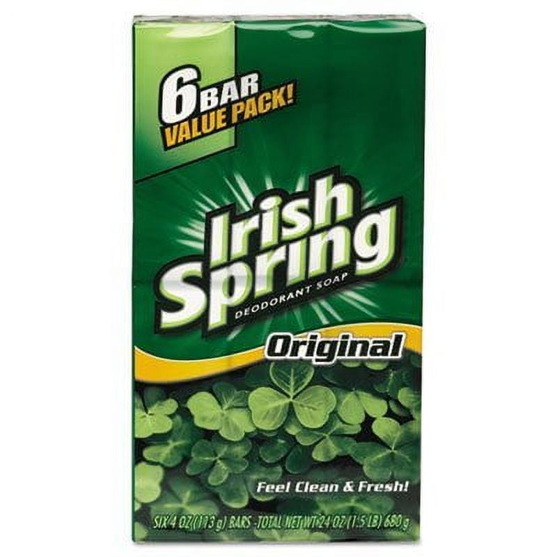 Irish Spring Deodorant Original 6 Bars, 3.75 oz , 3 Pack - Walmart.com