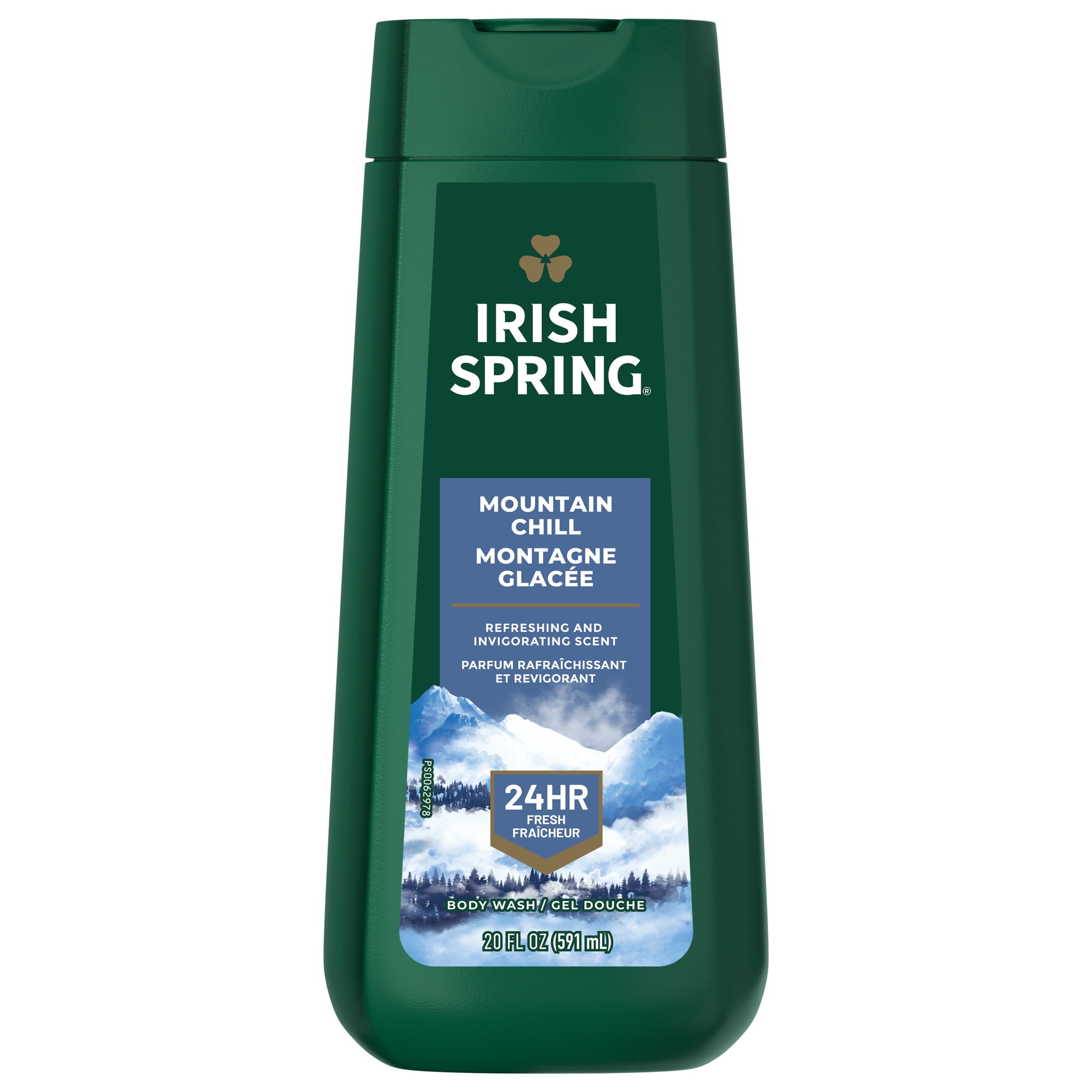 Irish Spring Mens Body Wash, Mountain Chill Body Wash for Men, Feel ...