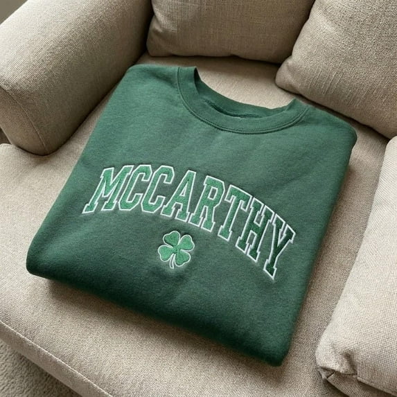 Irish Sweatshirt, Funny Beer Lover Gift, Mom Dad Last Name Hoodie, St ...