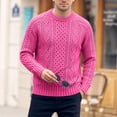 Irish Unisex Cable Knit Crew Neck Wool Sweater - Walmart.com
