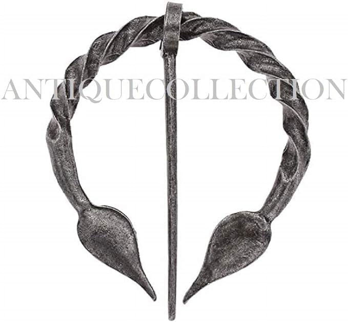 Irish Viking Penannular Brooch Pin Clasp Clothes Fasteners Black ...
