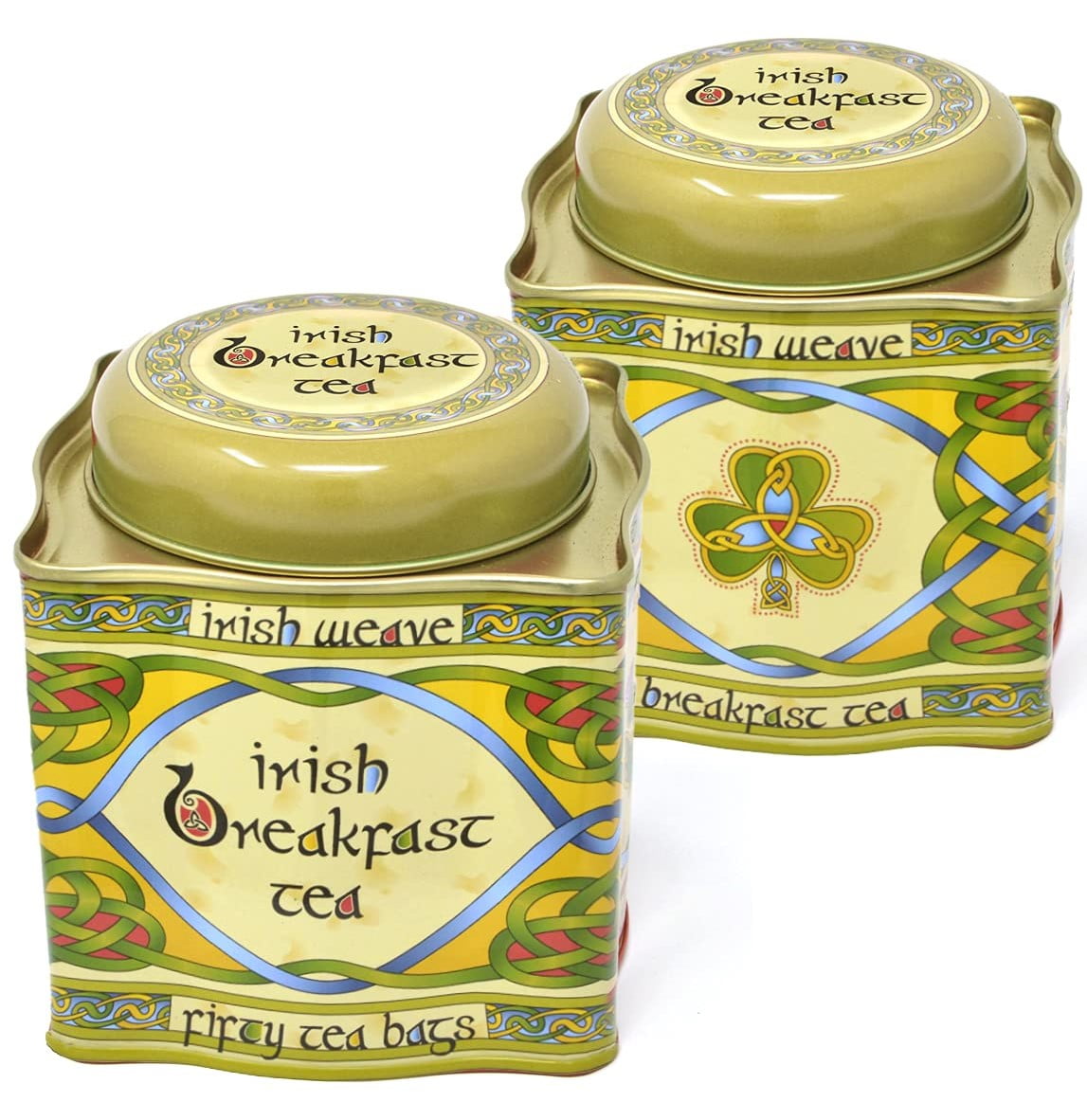 Irish Weave Breakfast Tea Set of 2 Gift Boxed - Walmart.com