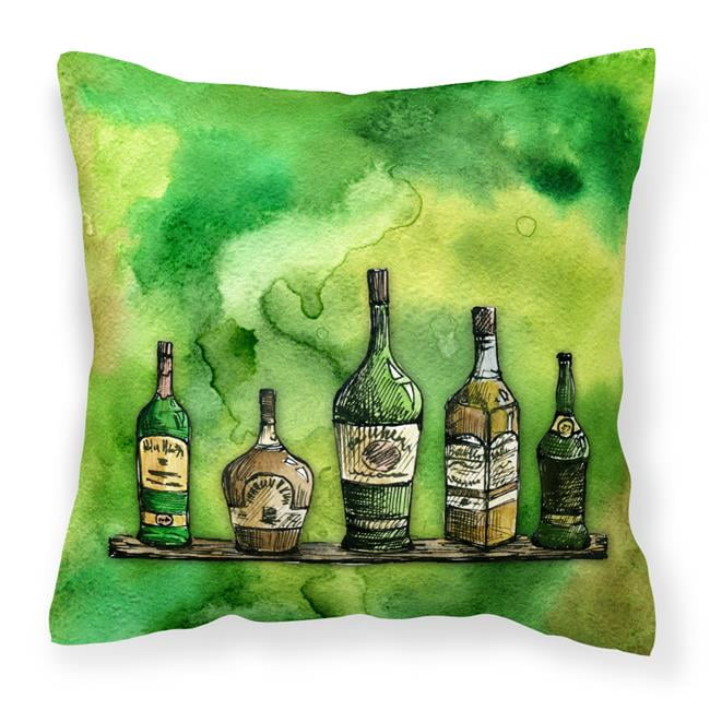 Irish Whiskey Bottle Fabric Decorative Pillow - Walmart.com
