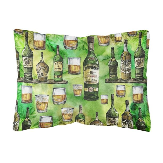 Irish Whiskey Canvas Fabric Decorative Pillow - Walmart.com
