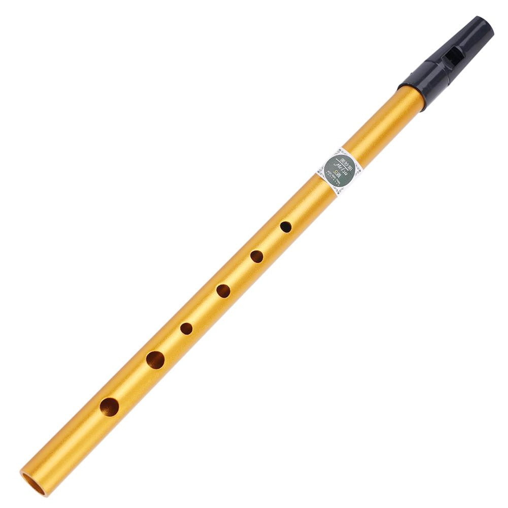 Irish Whistle Flute C/D Key Ireland Tin Penny Whistle 6 Hole Flute ...