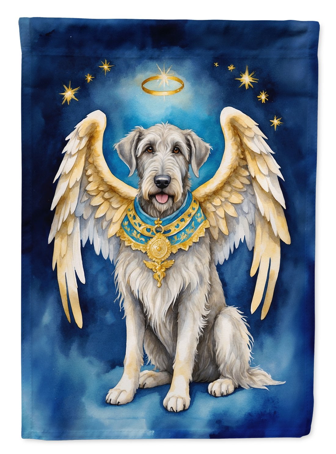 Irish Wolfhound My Angel Garden Flag 11.25 in x 15.5 in - Walmart.com
