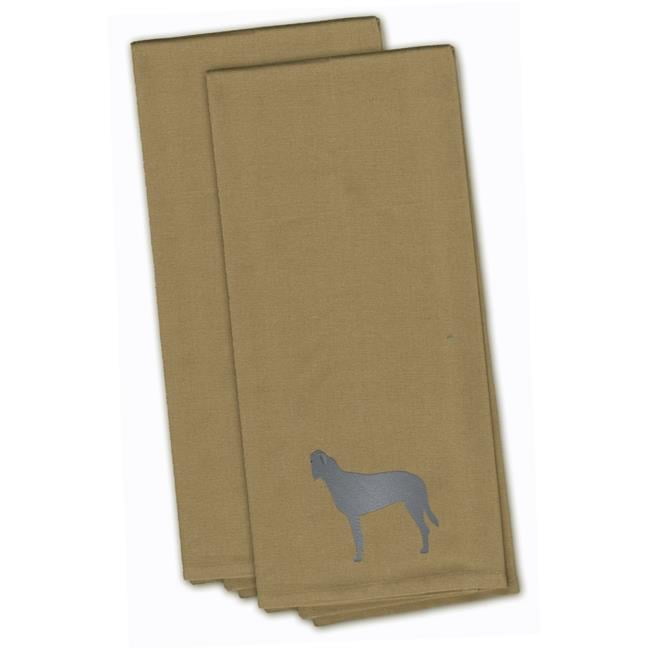 Irish Wolfhound Tan Embroidered Kitchen Towel - Set of 2 - Walmart.com