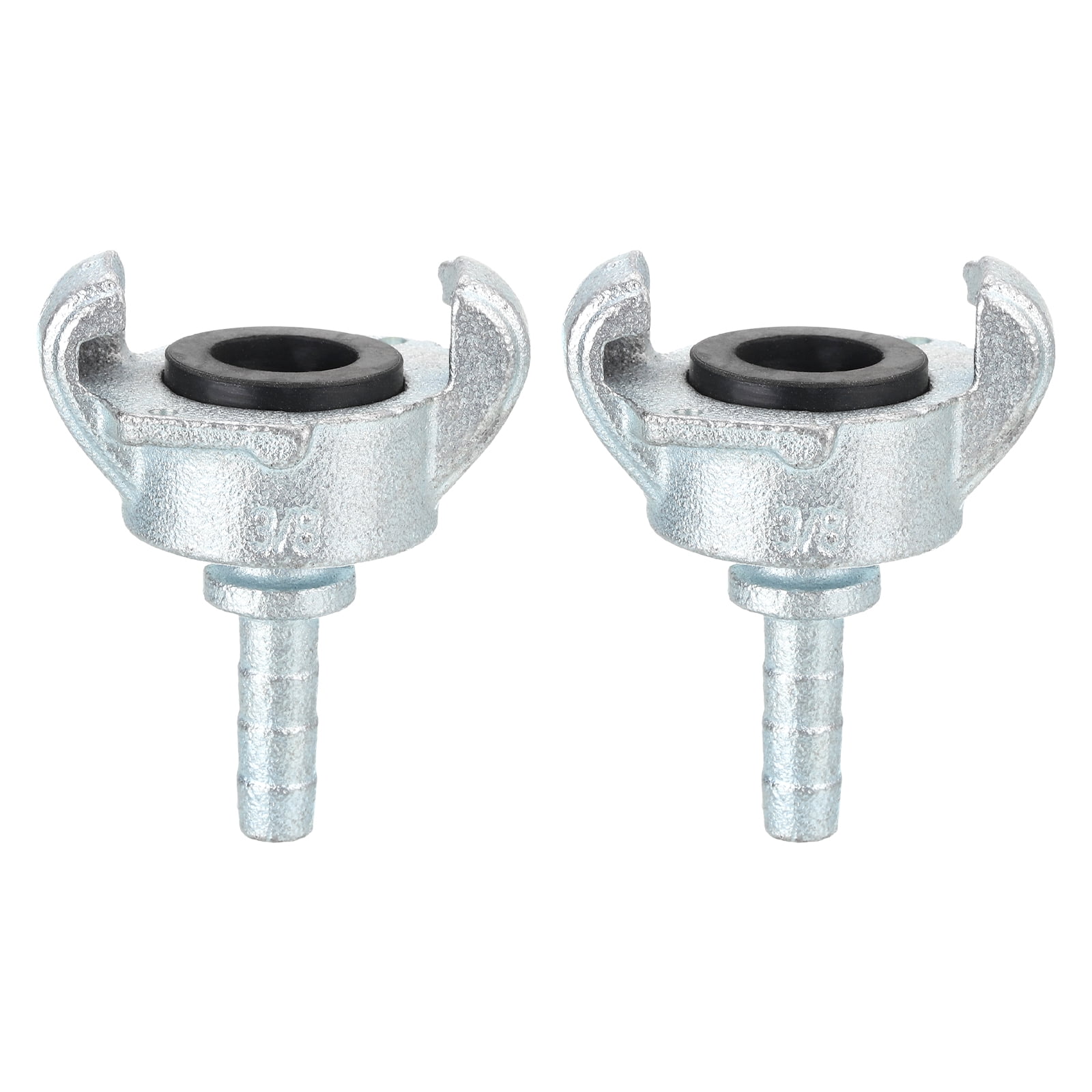 Iron Air Hose Fitting, 2Pack 3/8" Hose End Barbed, 2 Lug Chicago ...