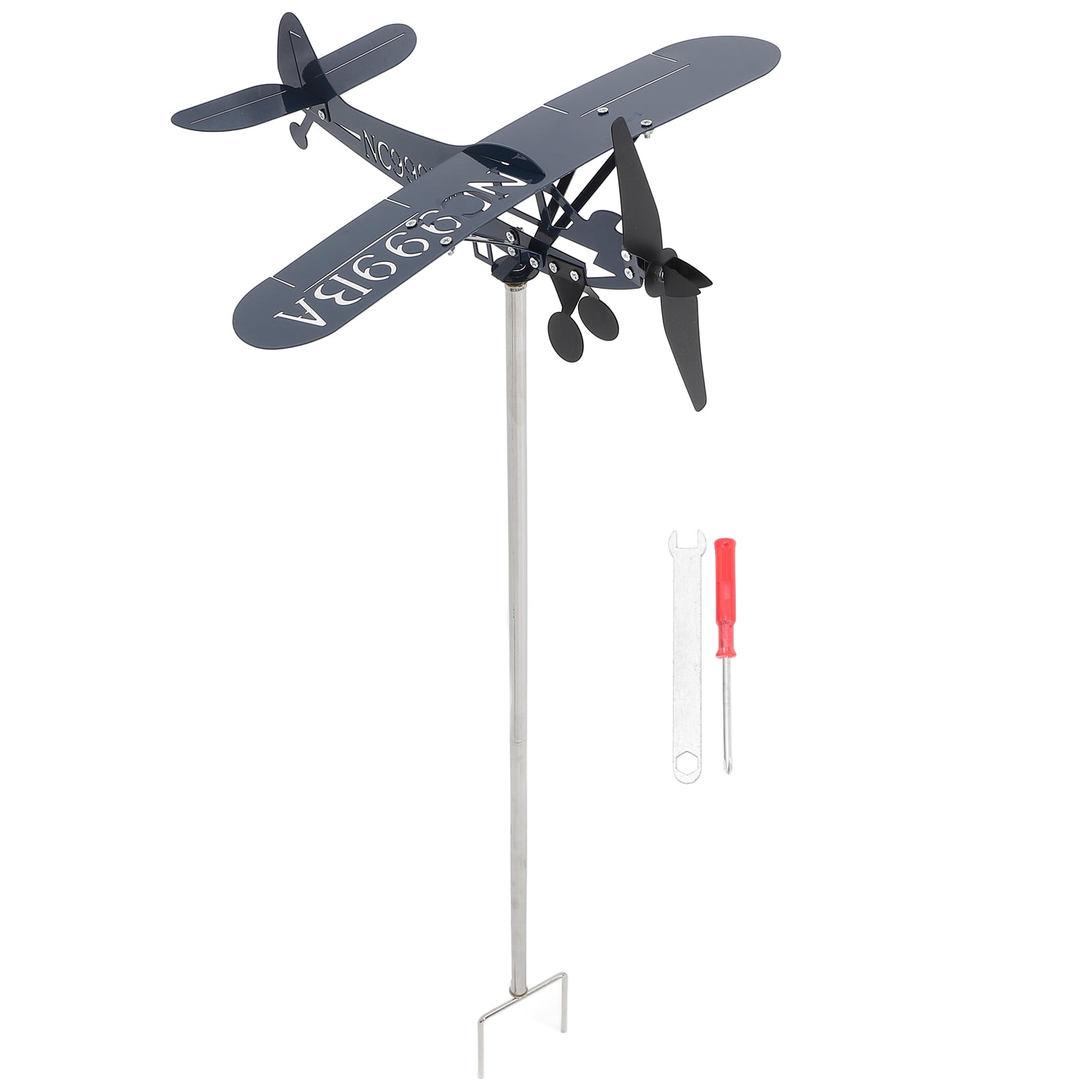 Iron Airplane Weathervane Farmhouse Weather Vane Airplane Weather Vane ...