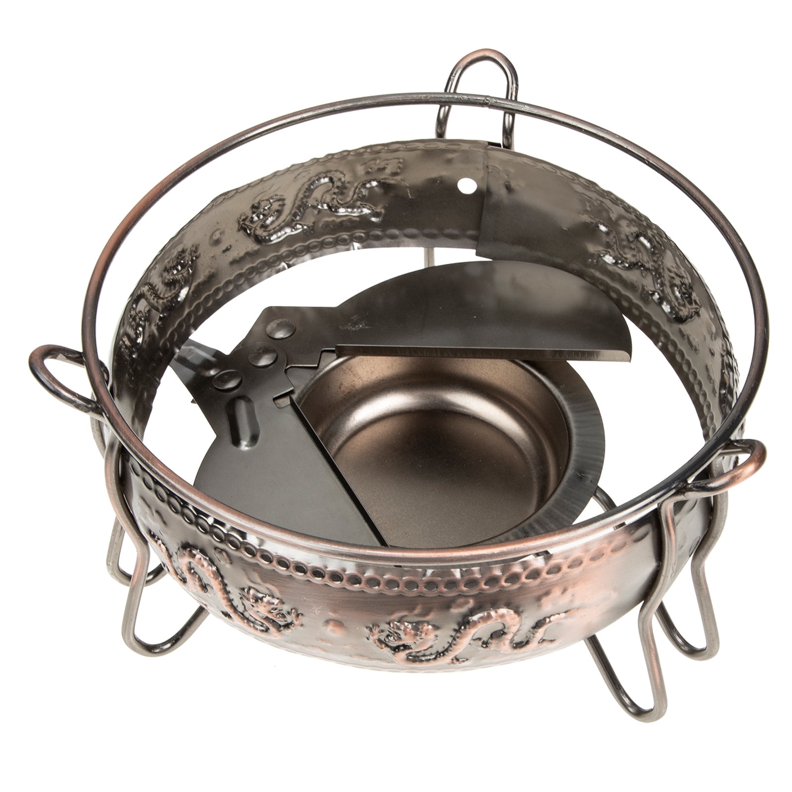 Camping Stove Alcohol Furnace Pot Base Hot Pot 1 Set - Walmart.com