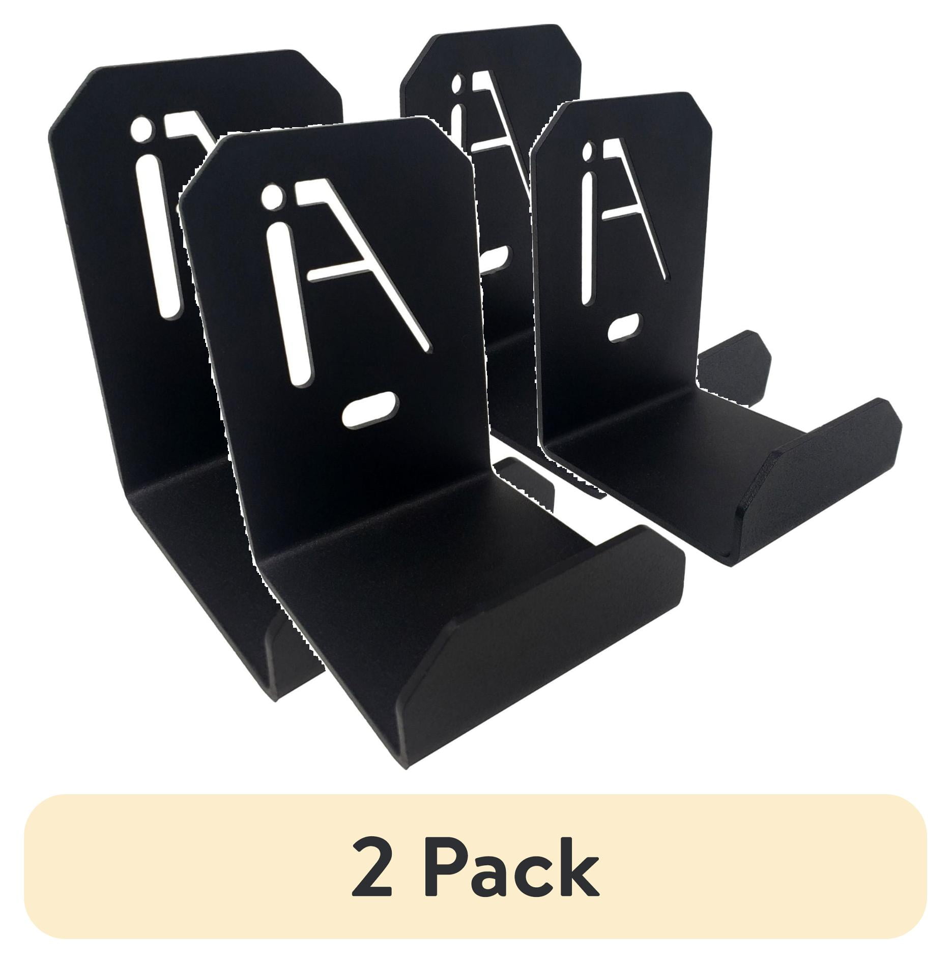 (2 pack) Iron American Multi-Purpose Gym Storage Wall Brackets ...
