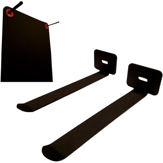 Iron American YOGA1PAIR 6.75 x 0.75 in. Adjustable Hook Yoga Mat Hanger ...