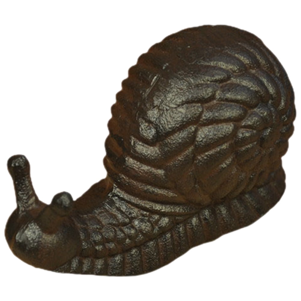 Iron Animal Prop Simulated Snail Micro Landscape Desktop Ornament ...