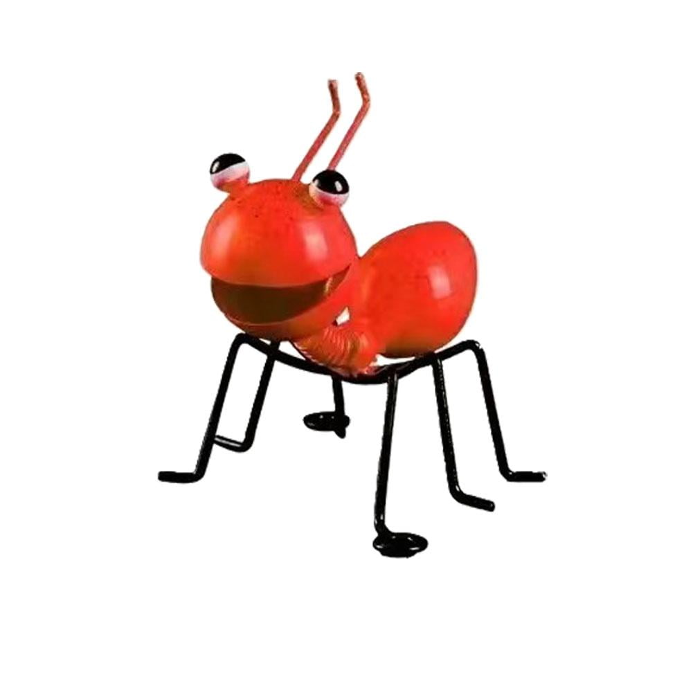 Iron Ant Statue Garden Decor Figure Stand Ant For Outdoor Yard Lawn ...