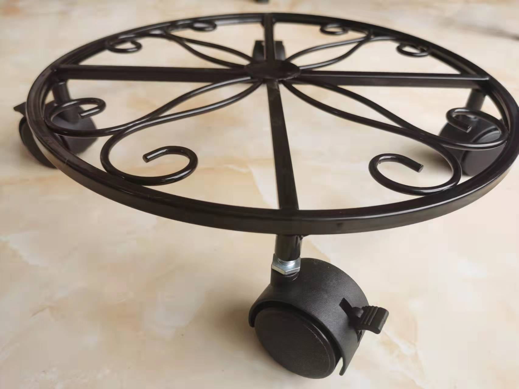 Iron Art Flower Racks Single Layer Table Top Balcony Living Room ...