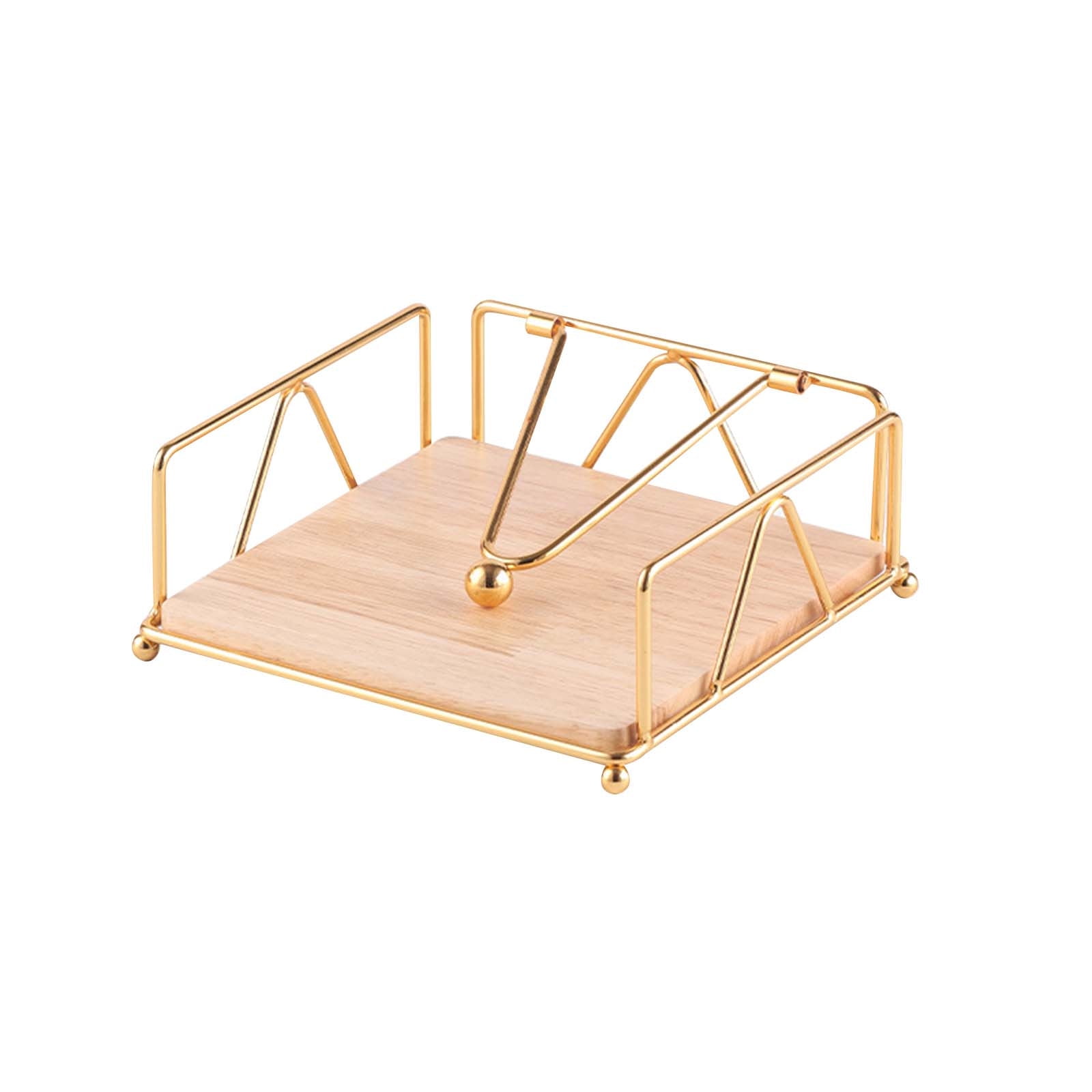 Iron Art Tissue Box Tissue Rack Hotel Coffee Shop Restaurant Napkin ...