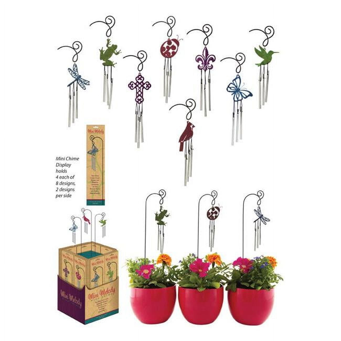 Iron Assorted Color 16 in. Mini Wind Chime - Case of 32 - Walmart.com