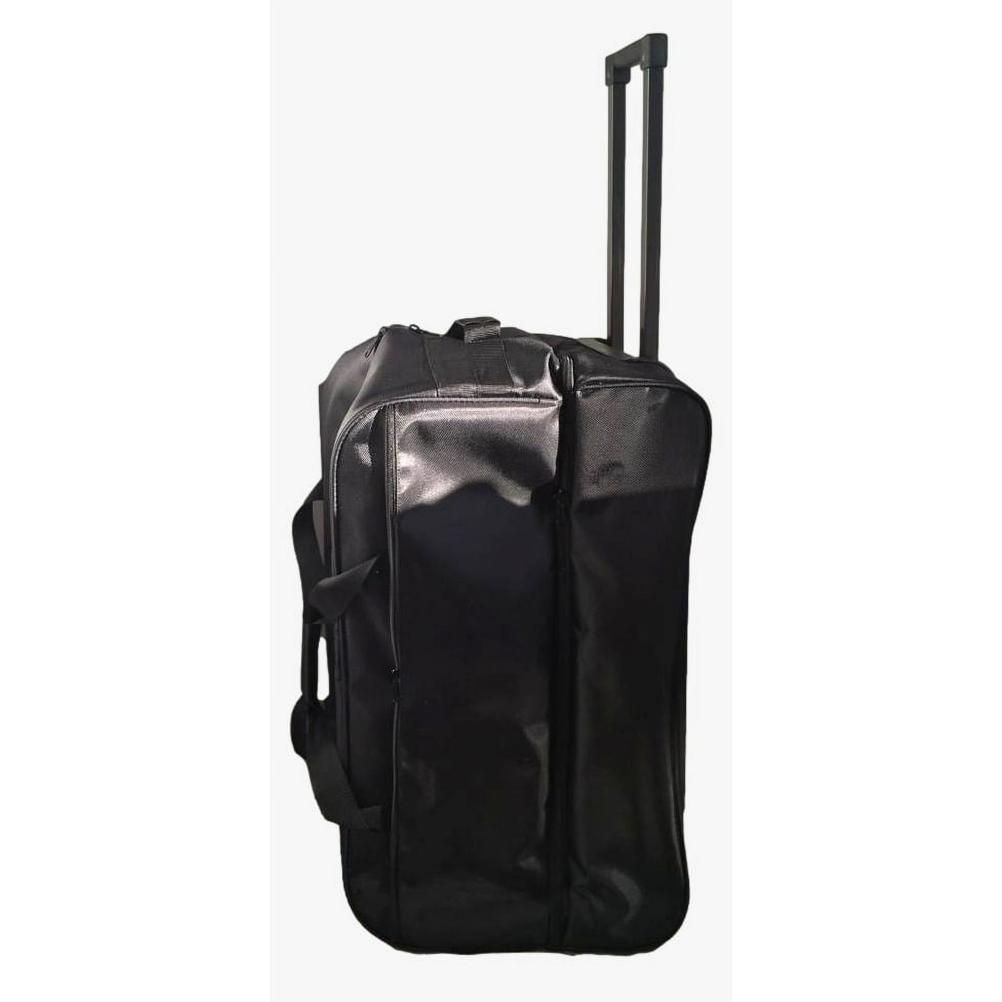 Iron Bar 28" Collapsible Handle Rolling Duffel Bag, Black - Walmart.com