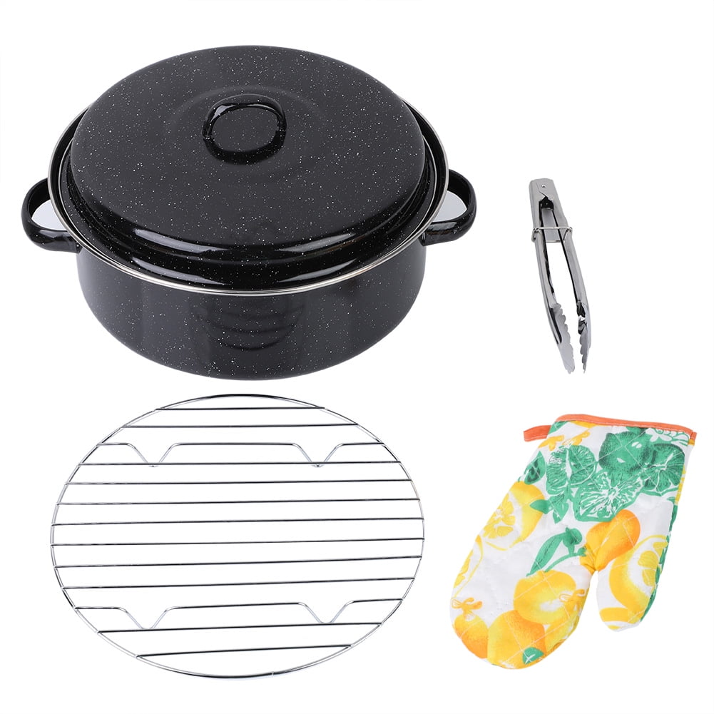 Iron Barbecue Pan Sweet Potatoes Roasted Bread with Built-in Steamer ...