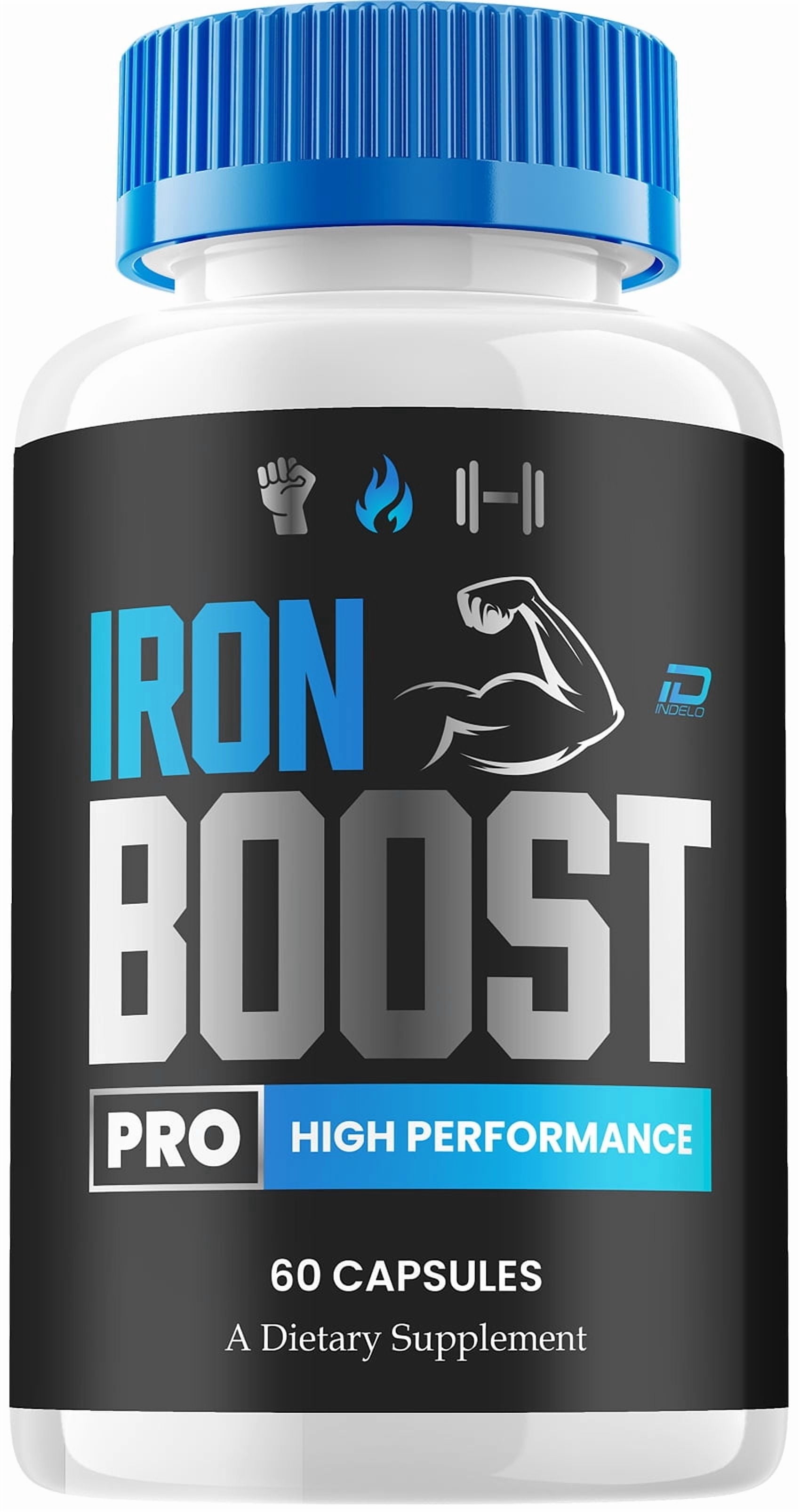 Iron Boost Pro for Men Capsules – IronBoost Pro Vitamin Complex, Energy ...