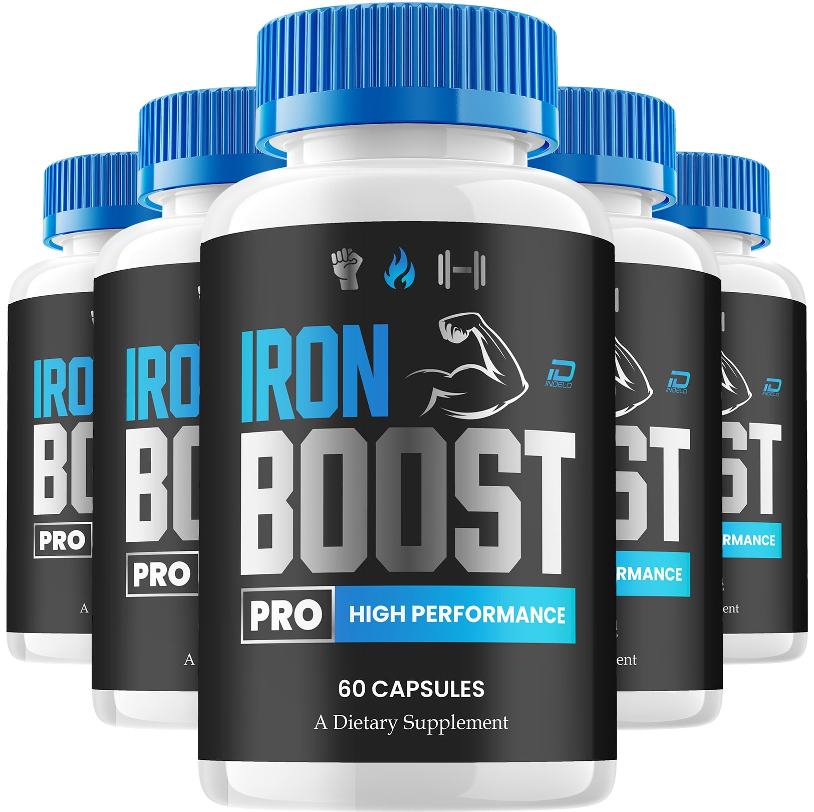 Iron Boost Pro for Men Capsules – IronBoost Pro Vitamin Complex, Energy ...