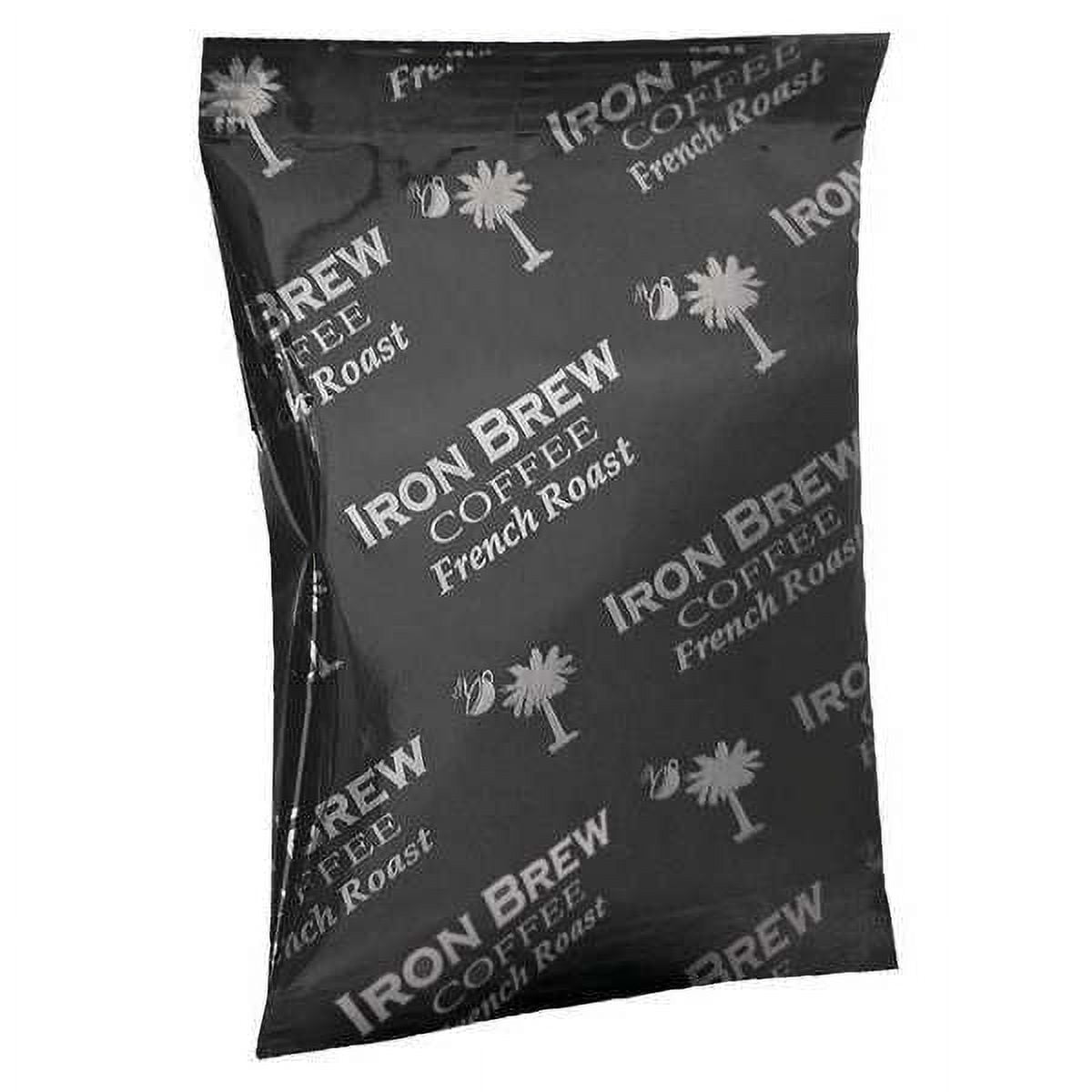Iron Brew Coffee,French Roast,Caff,Ground,PK50 C-50CTFR-NF - Walmart.com
