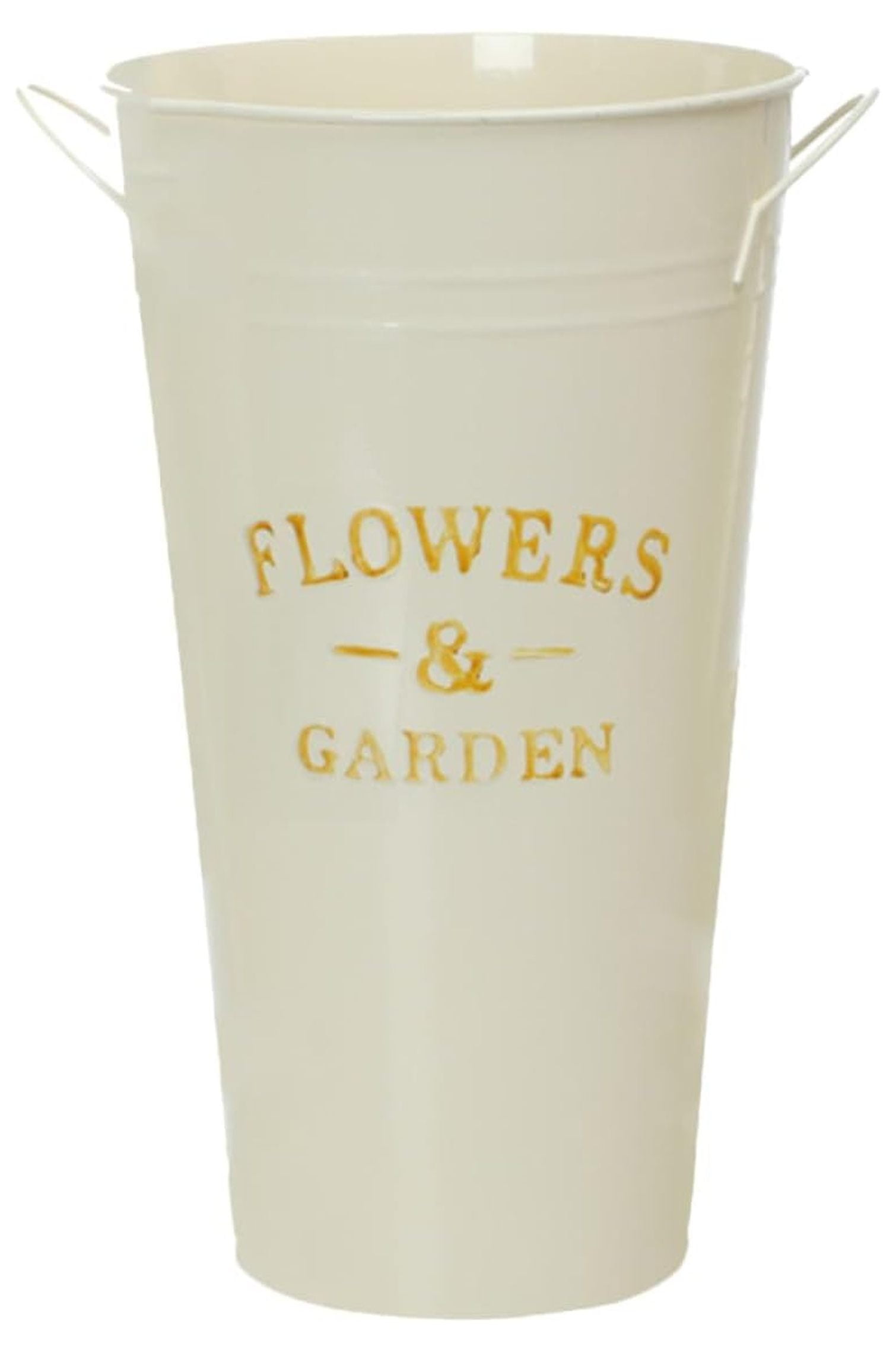 Iron Bucket Pot for Desktop Plants Vintage Galvanized Container for ...