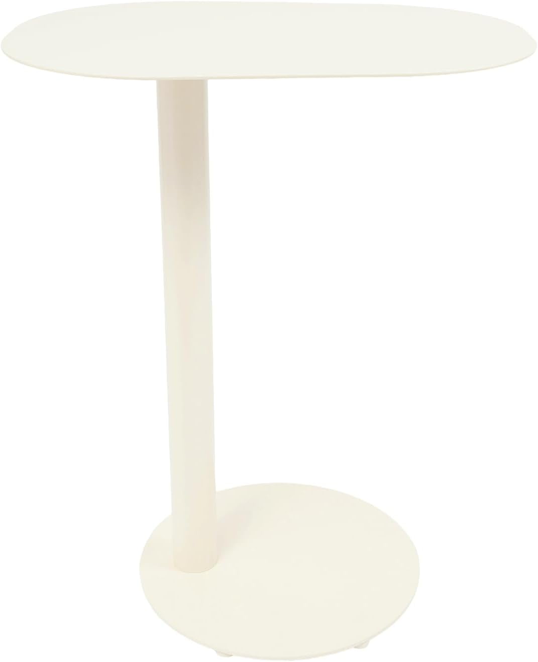 Iron C Shaped Side Table,20 Inches Height,End Table for Small Spaces ...