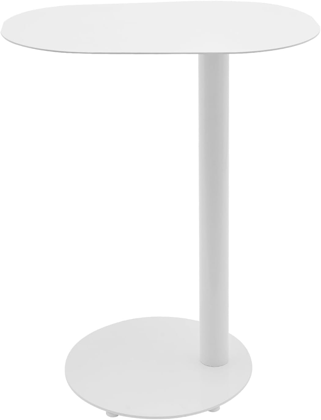 Iron C Shaped Side Table,20 Inches Height,End Table for Small Spaces ...