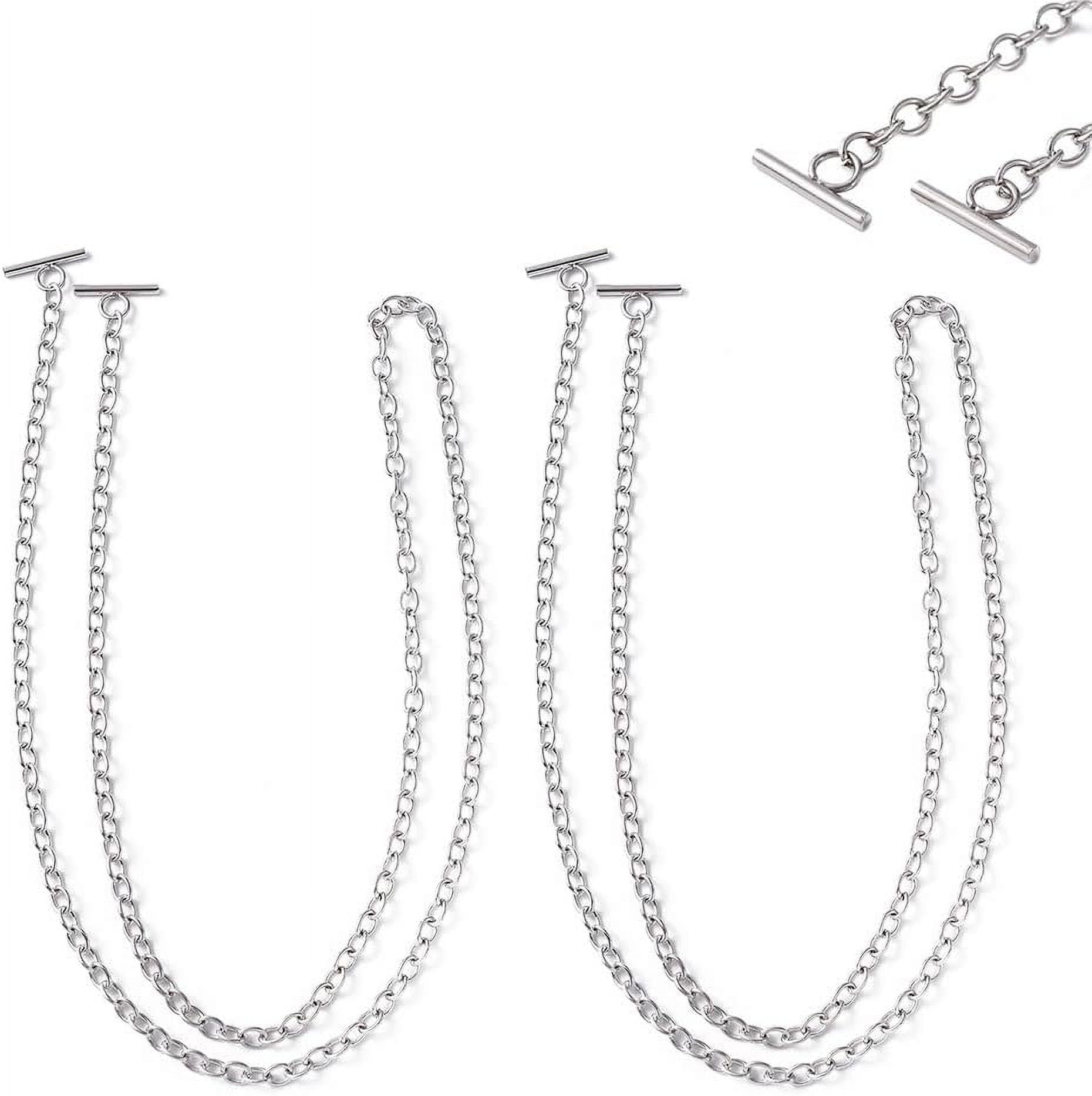 Iron Cable Chain bag Handles with T-Bar Clasps for Purse Making ...