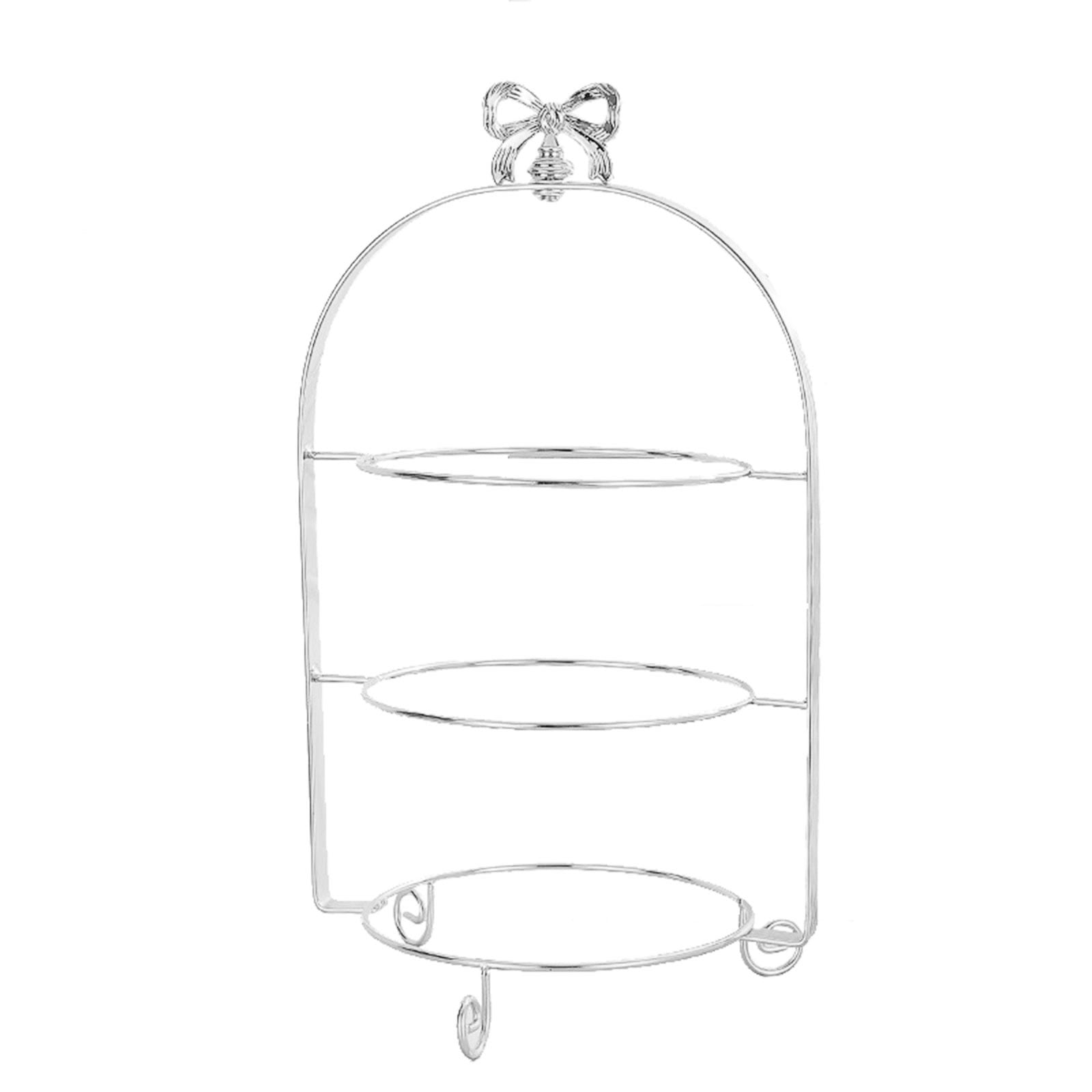 Iron Cake Stand Decoration Display Rack Antique Display Tower Cupcake ...