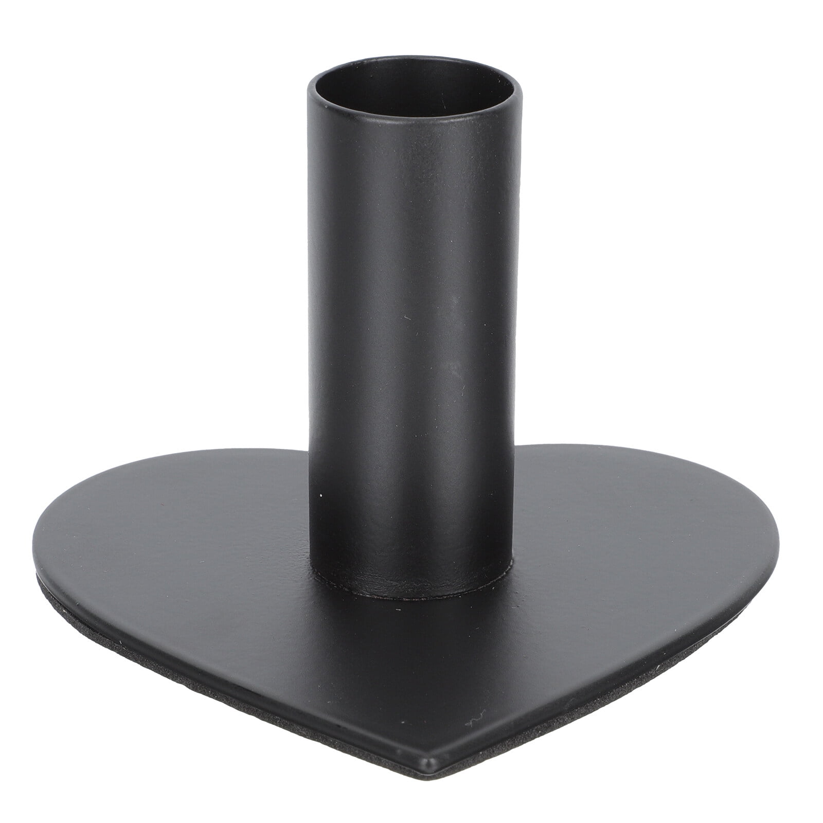 Iron Heart Shaped Candle Holder Rack Portable Desktop Candlestick 1 Set ...